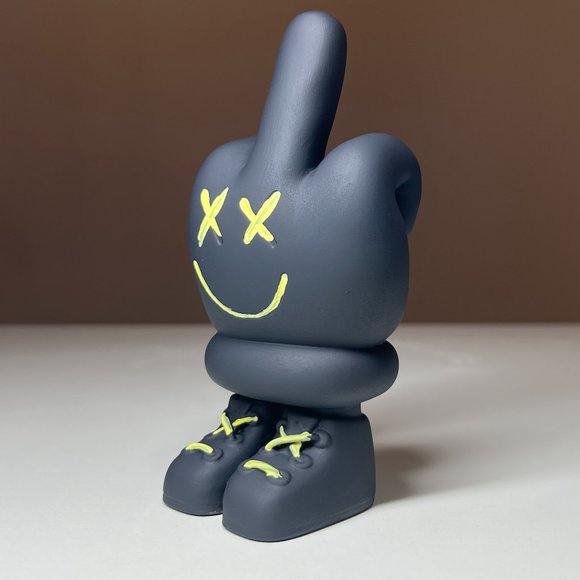 SHEVL | Art | Kaws Cartoon Style Middle Finger Glove | Poshmark